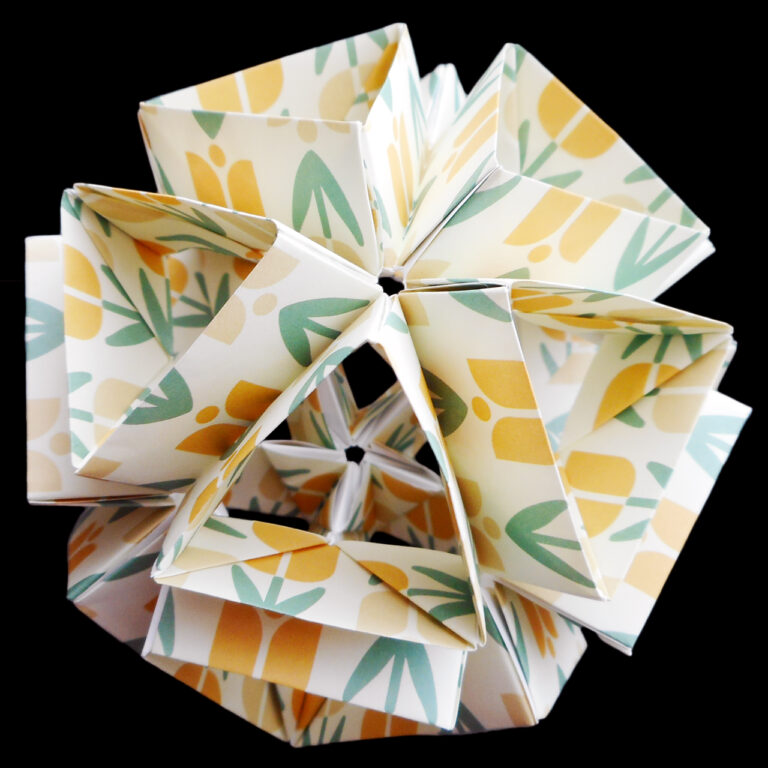 Furiant Natural type / フリアント ナチュラルタイプ | Mio Tsugawa's Kusudama Gallery