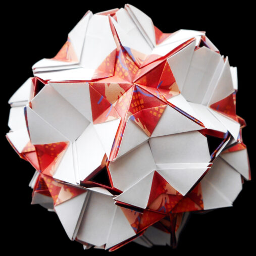 Popping star / ポッピングスター | Mio Tsugawa's Kusudama Gallery